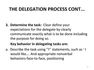 Delegation | PPT