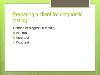 Diagnostic testing unit 6 | PPTX