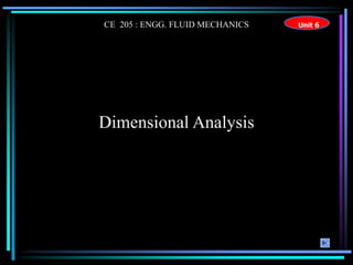 Unit 6 Dimensional Analysis.pdf Unit 5 Open Channel flow | PDF