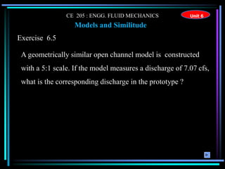 Unit 6 Dimensional Analysis.pdf Unit 5 Open Channel flow | PDF