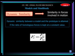 Unit 6 Dimensional Analysis.pdf Unit 5 Open Channel flow | PDF