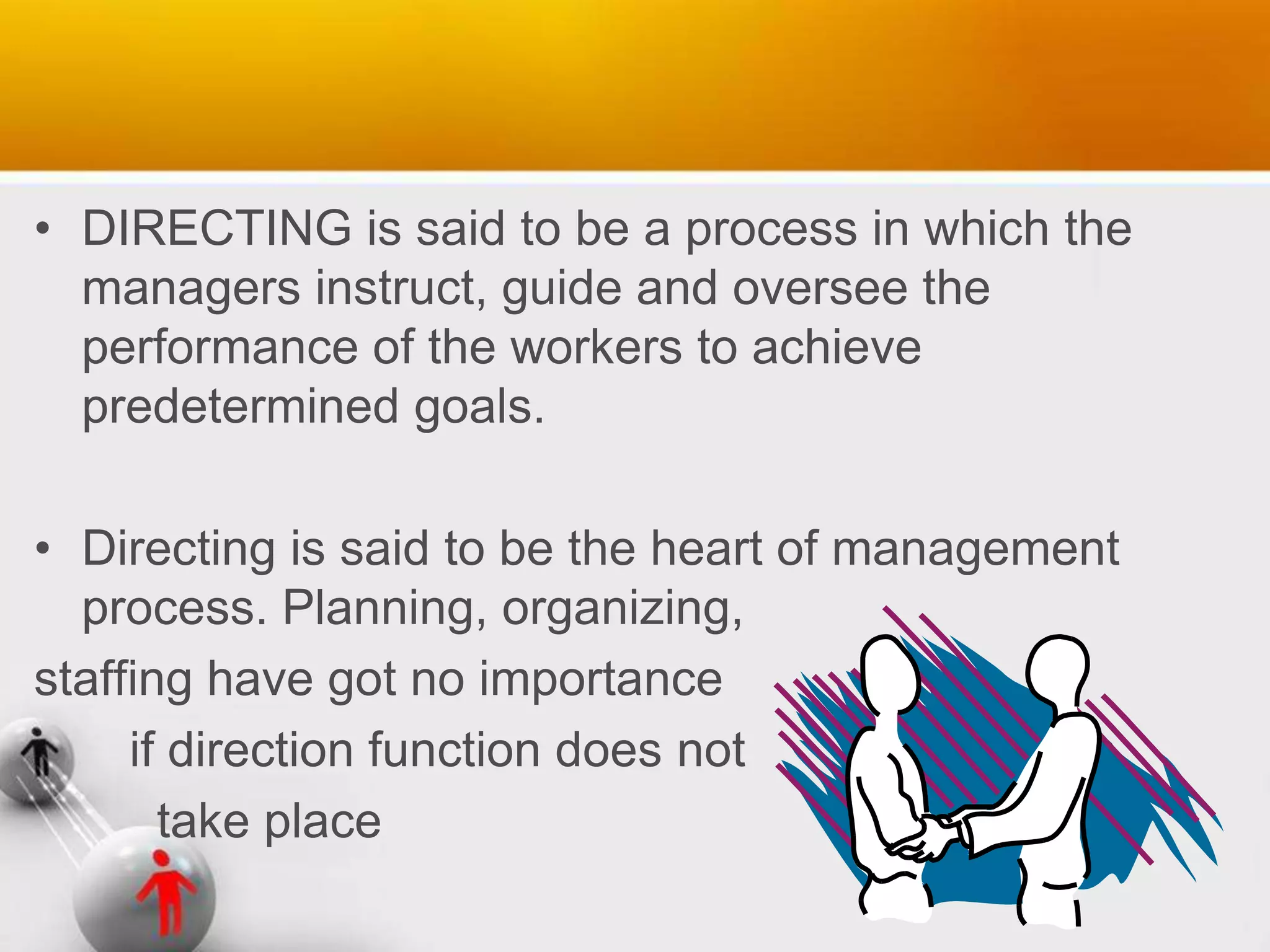 Unit 6 directing | PPTX