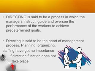 Unit 6 directing | PPTX