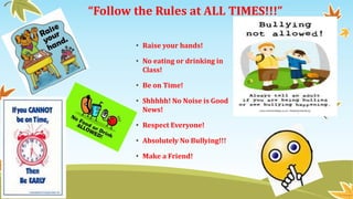 First Days of School Powerpoint | PPTX
