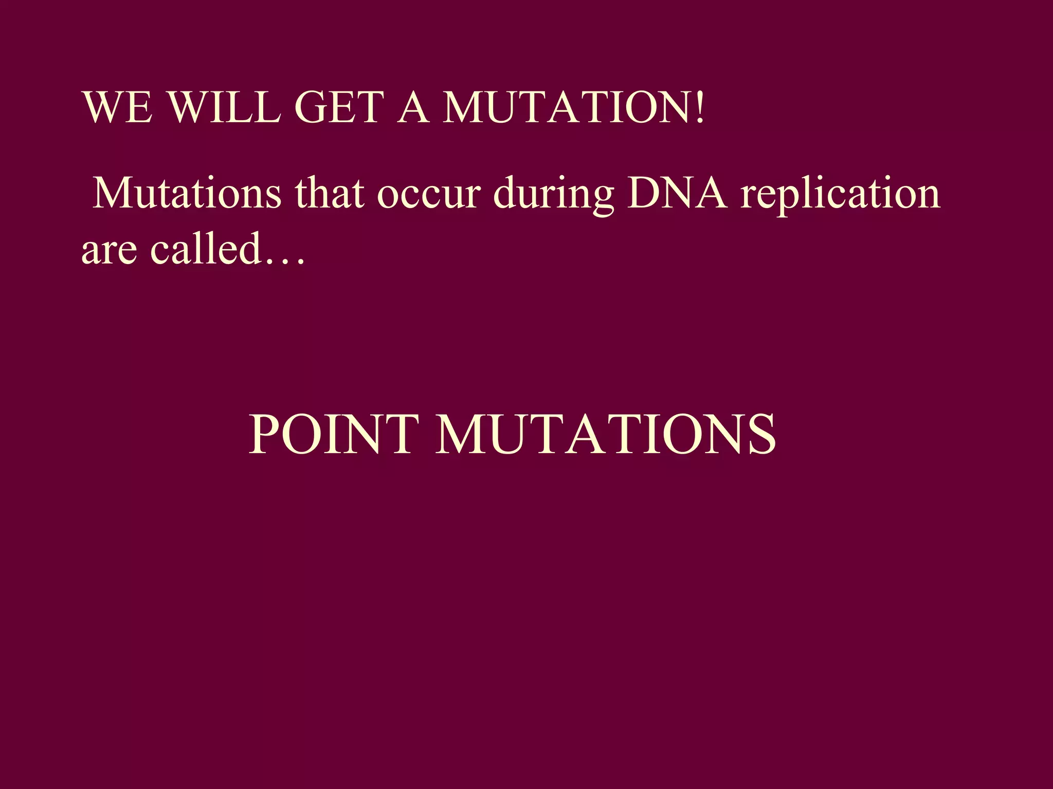 Unit 6 dna powerpoint(revised2006) | PPT
