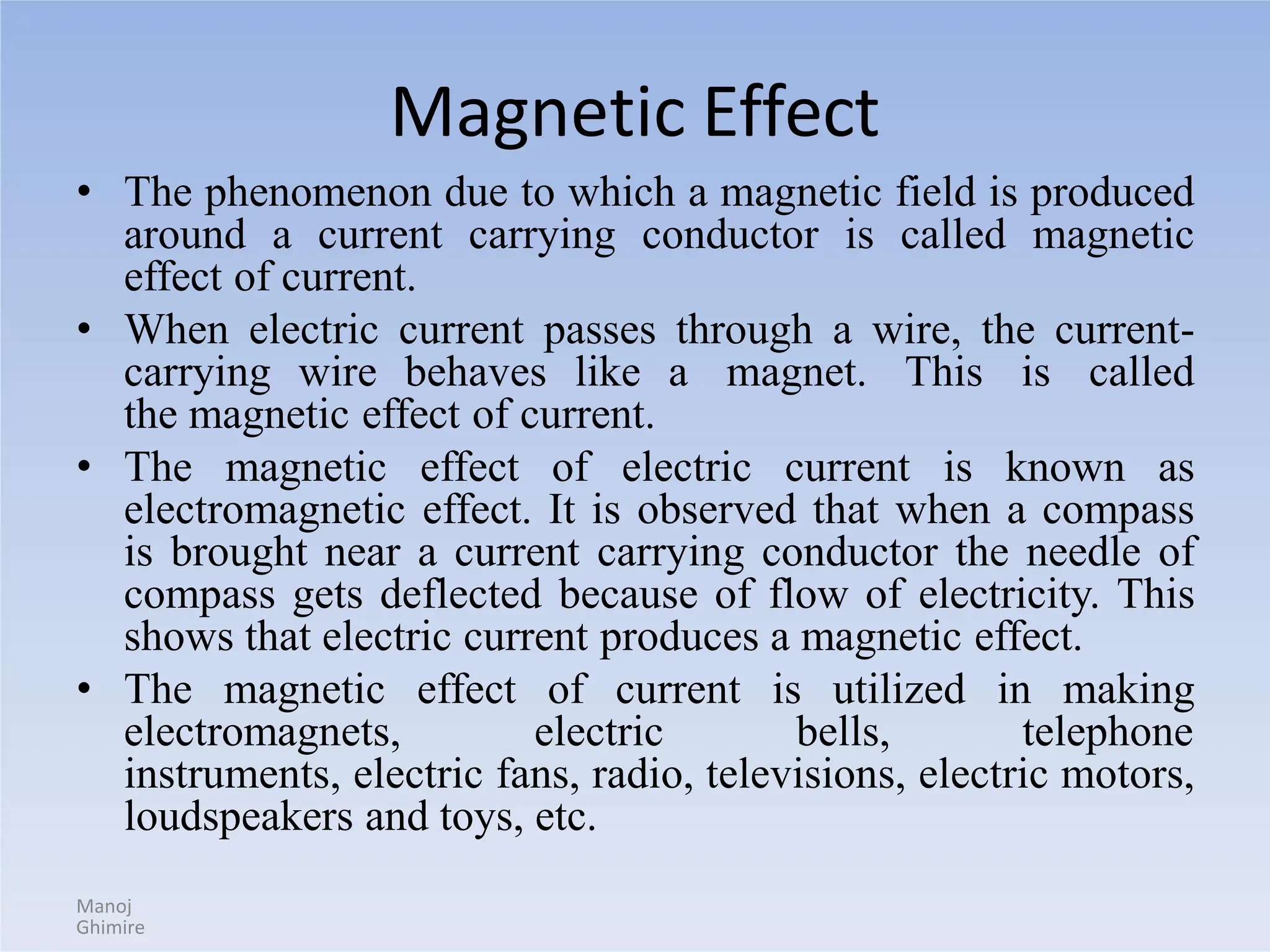 Unit 6 electricityandmagnetism grade 10 Nepal | PPT