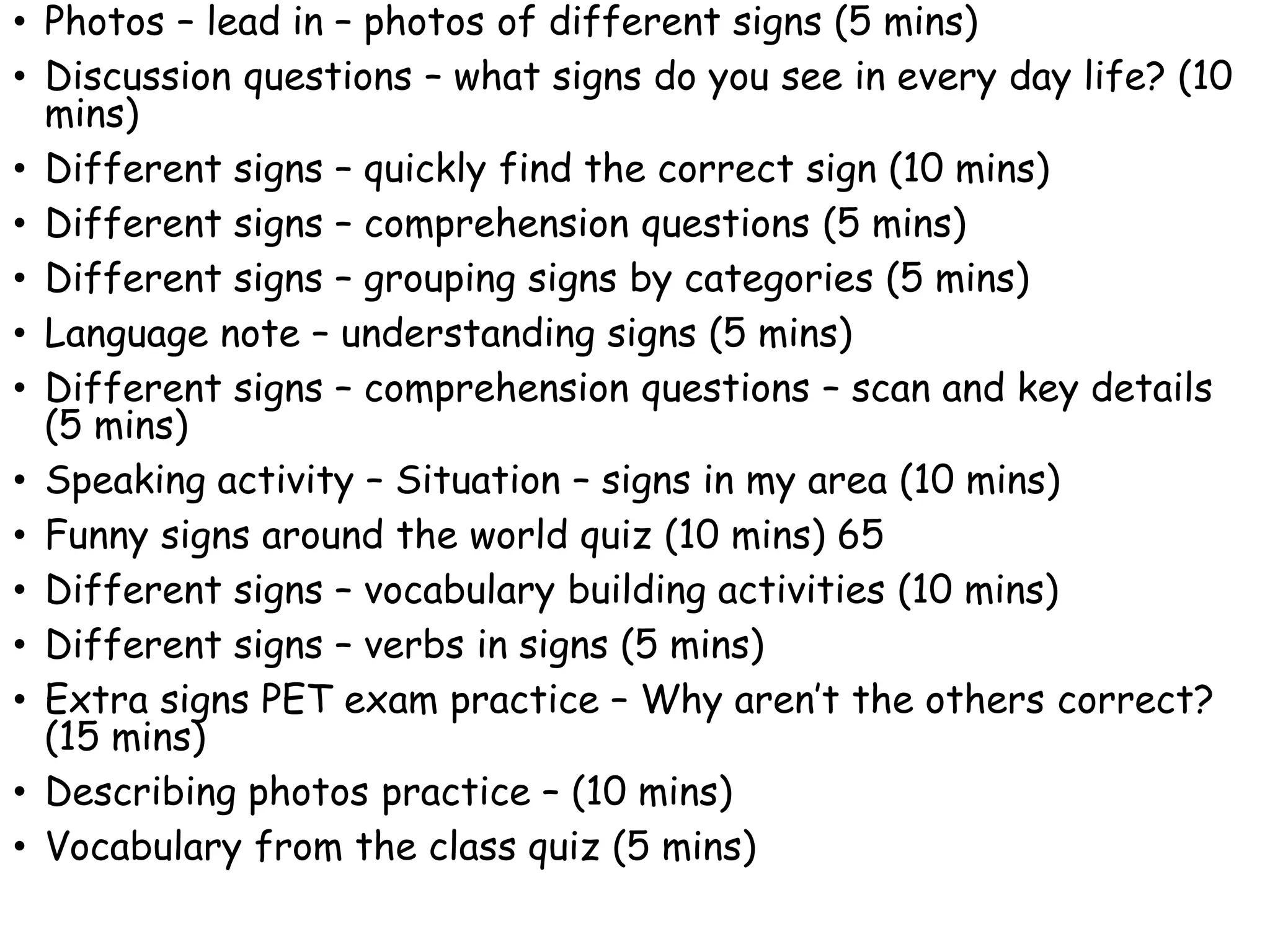 Unit 6 English for life Reading (Entry 3) Signs and labels.pptx