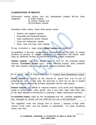 Unit 6 environmental_impact_assessment | PDF