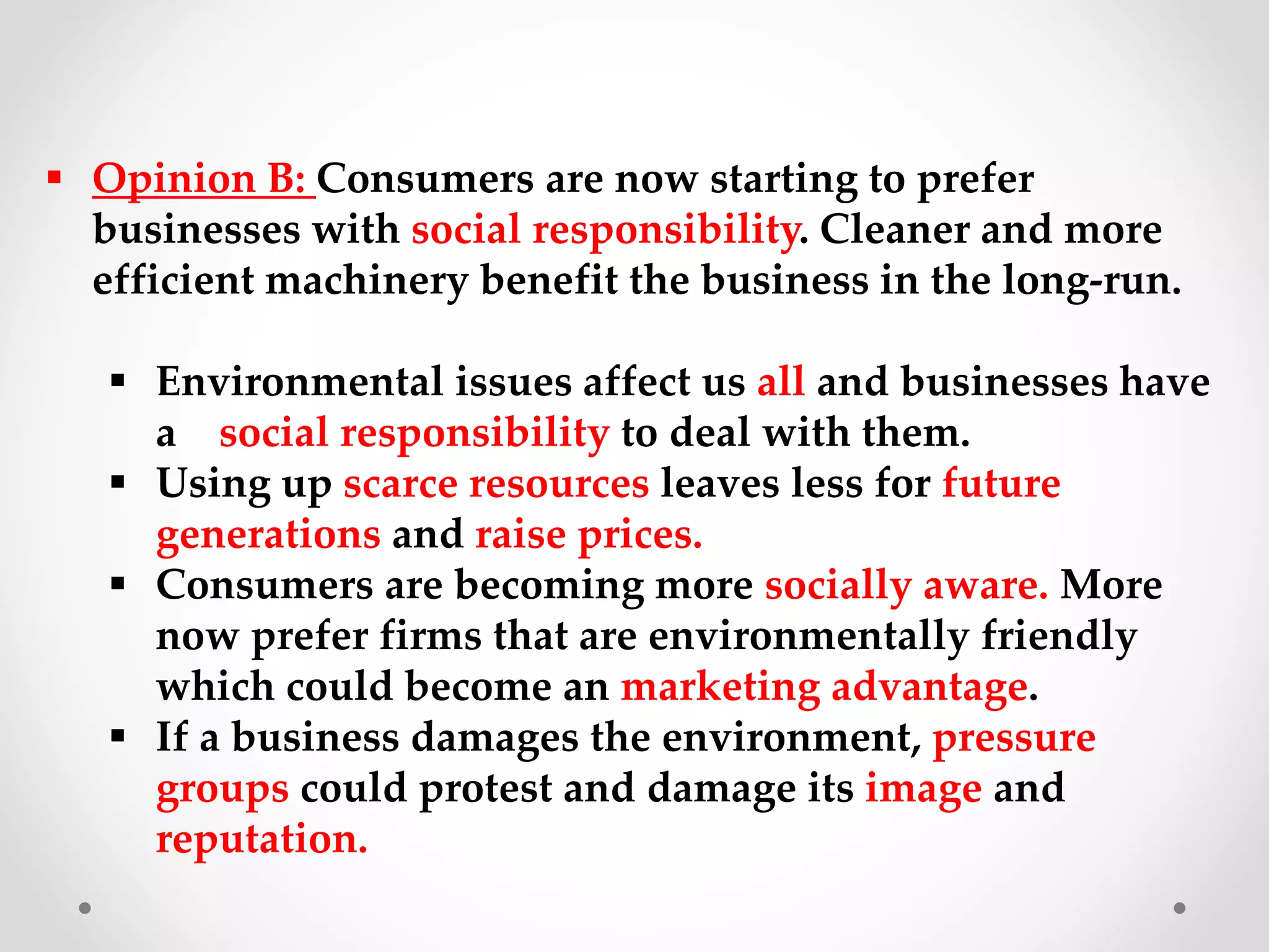 Unit 6 external influences on business activity ppt | PPTX