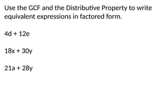 UNIT 6 Factoring and Distributing Expressions _2_.pptx