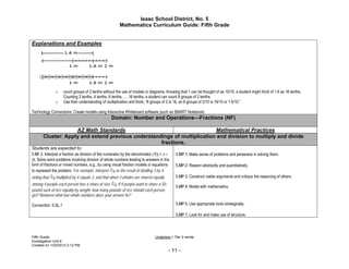 Unit 6 Fifth Grade cs 2012 2013 | PPT