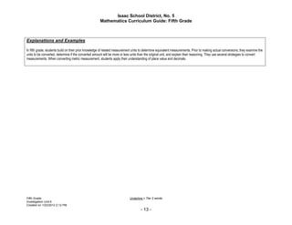 Unit 6 Fifth Grade cs 2012 2013 | PPT