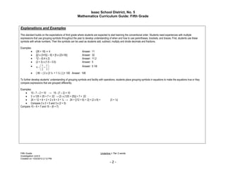 Unit 6 Fifth Grade cs 2012 2013 | PPT