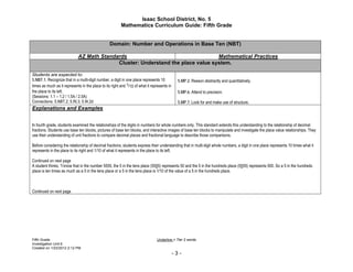 Unit 6 Fifth Grade cs 2012 2013 | PPT