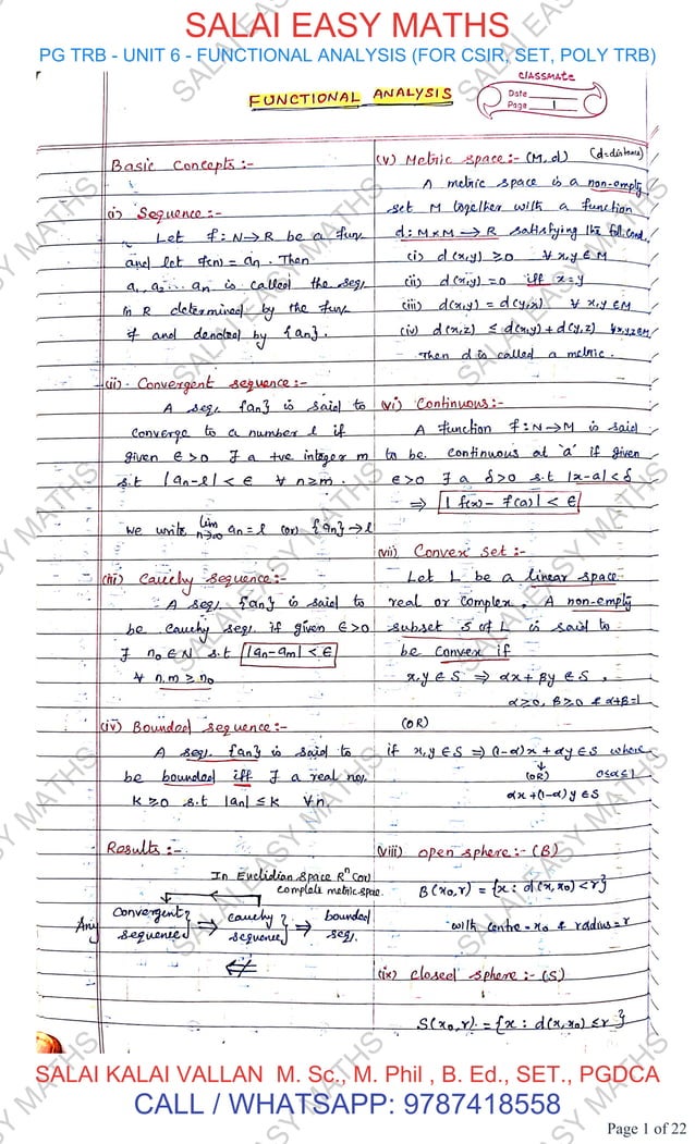 Unit 6 Functional Analysis.pdf