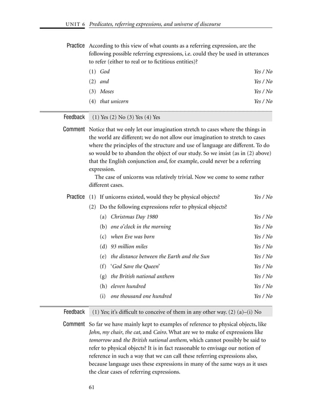 Unit 6 generic sentences | PDF