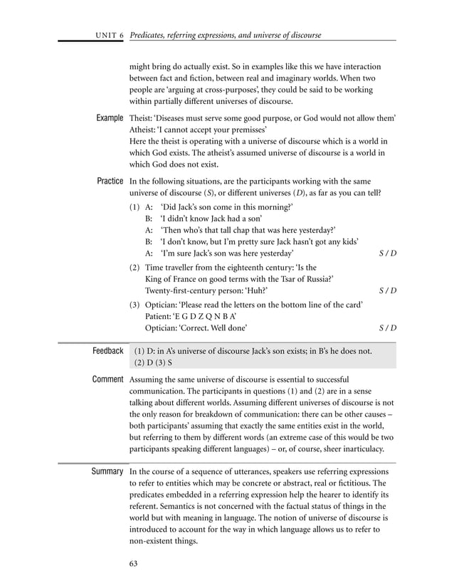 Unit 6 generic sentences | PDF