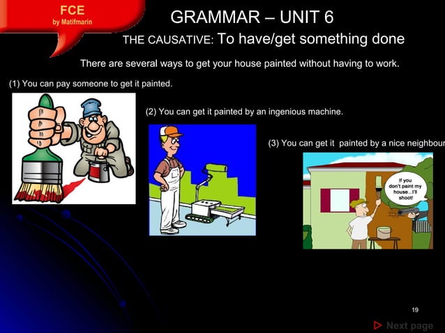 Unit 6 Grammar Contents | PPT