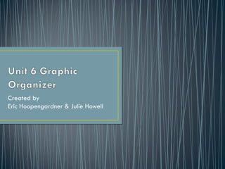 Unit 6 Graphic Organizer | PPT