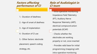 IMPLANTABLE HEARING DEVICES MASLP | PPTX