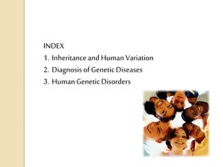 Unit 6 Human Genetics | PPTX