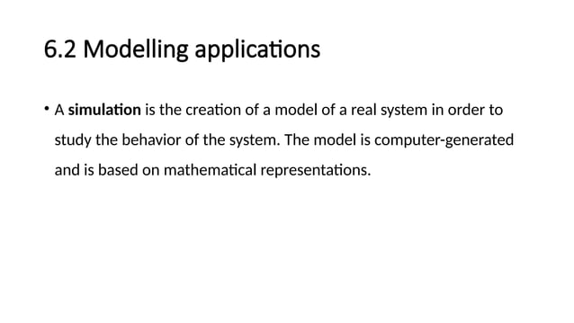 Unit 6 Ict Application Igcse Cambridge International Education Pptx