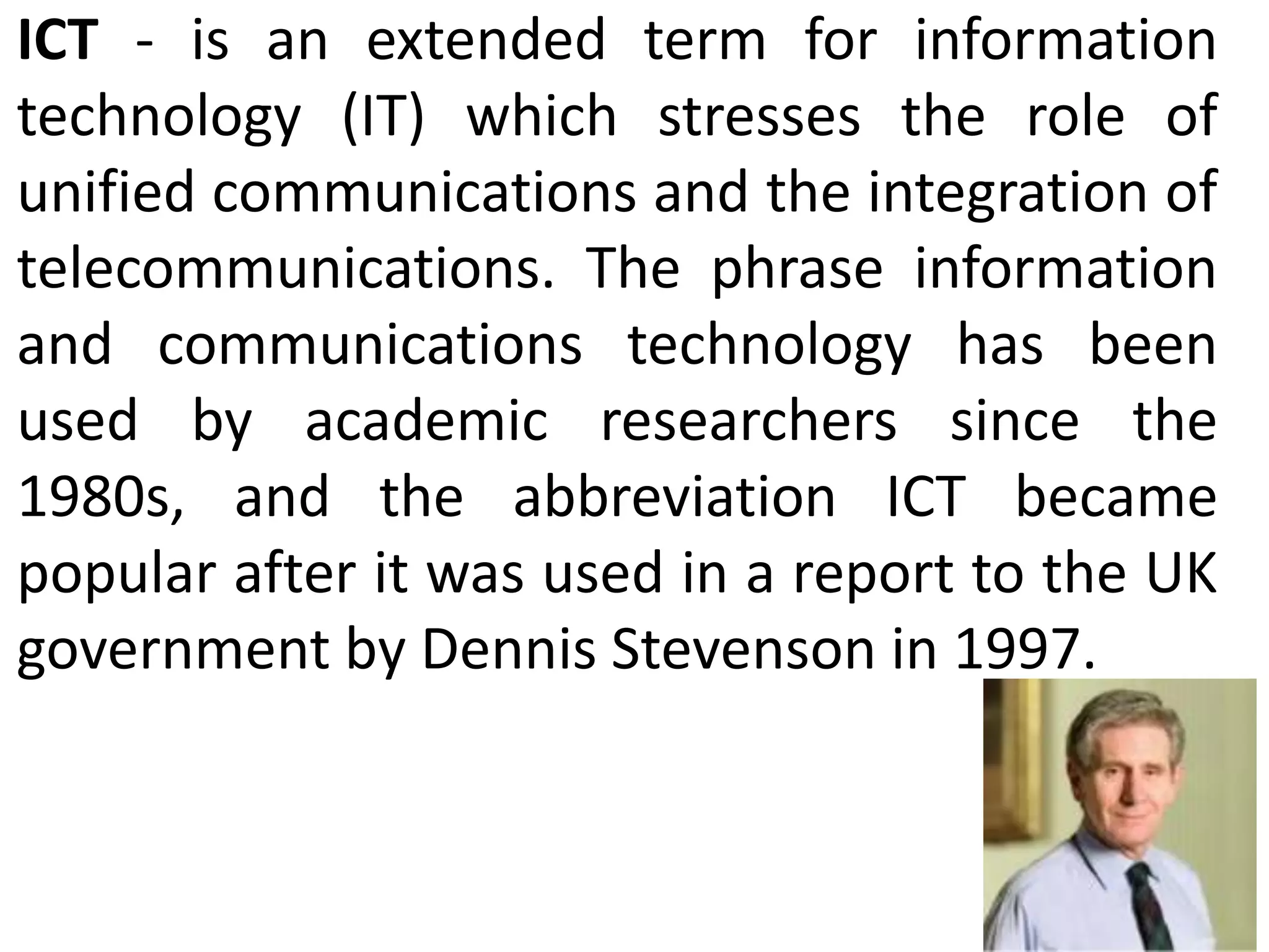 Trends, Network and Critical Thinking Unit 6 information communication ...