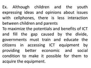 Trends, Network and Critical Thinking Unit 6 information communication ...