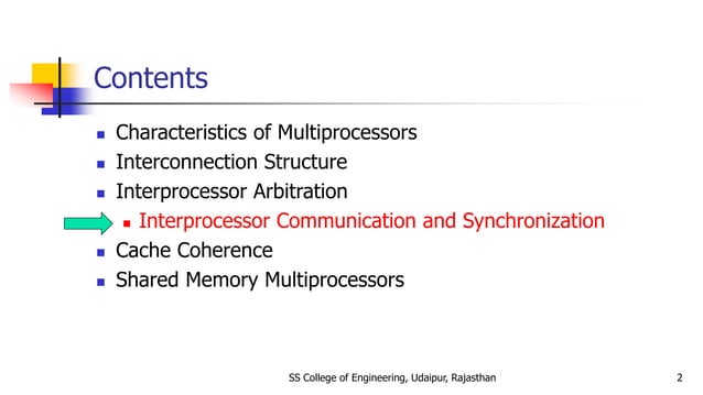 Unit 6 Inter Processor Communication And Synchronization Ppt