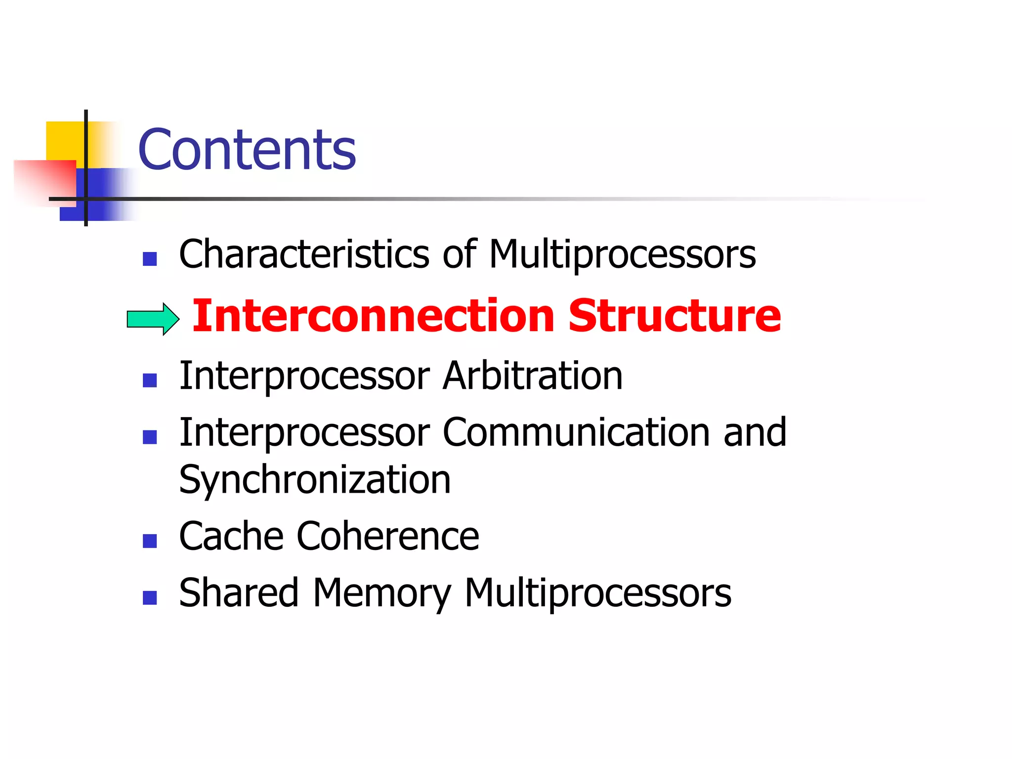 Unit 6 Interconnection Structure Ppt