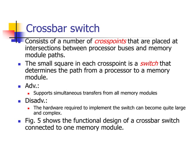 Unit 6 interconnection structure | PPT