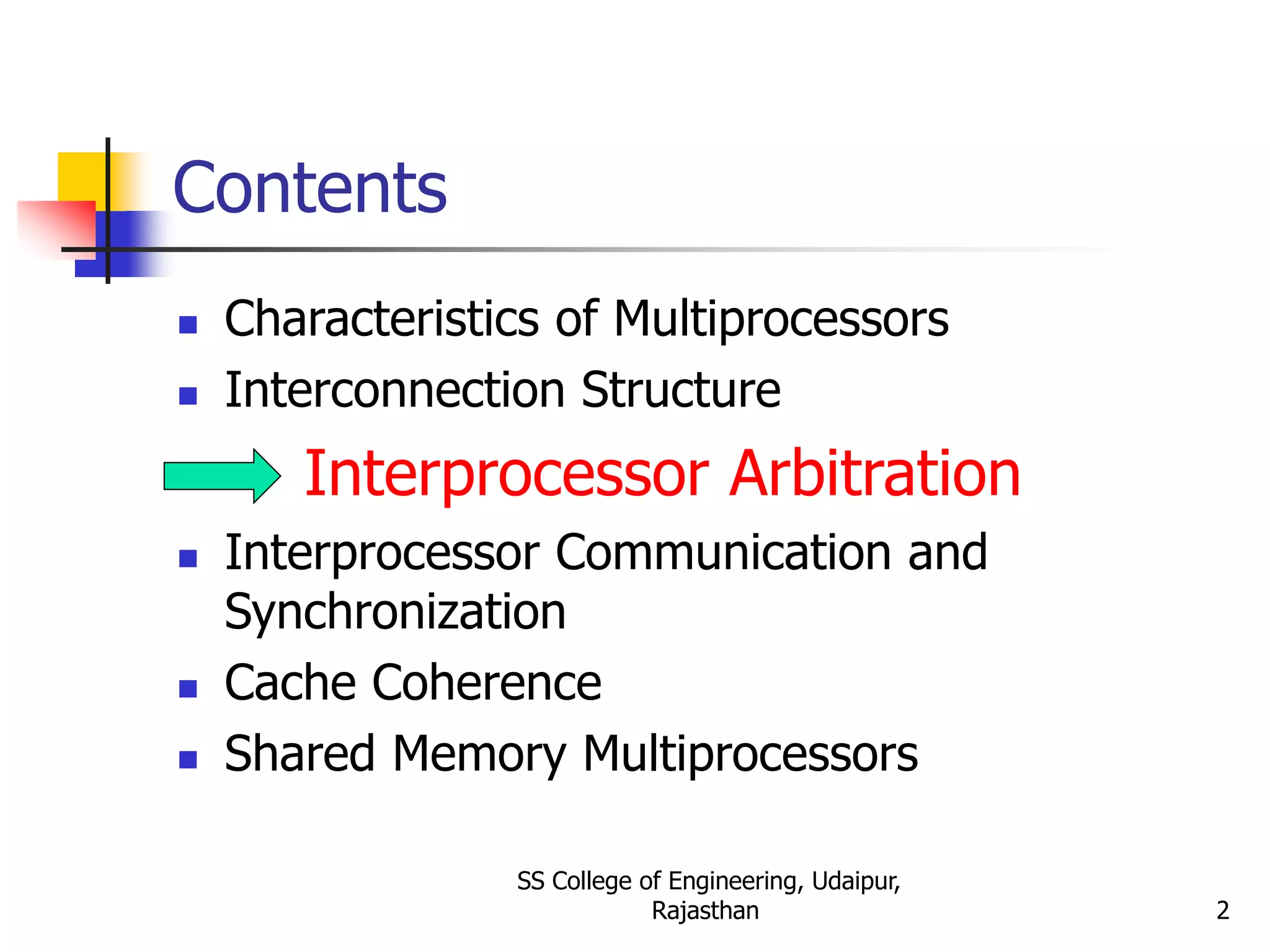 Unit 6 interprocessor arbitration | PPT