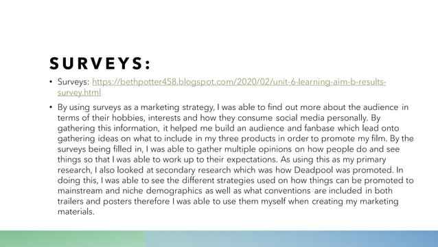 Unit 6: Learning Aim D | PPT