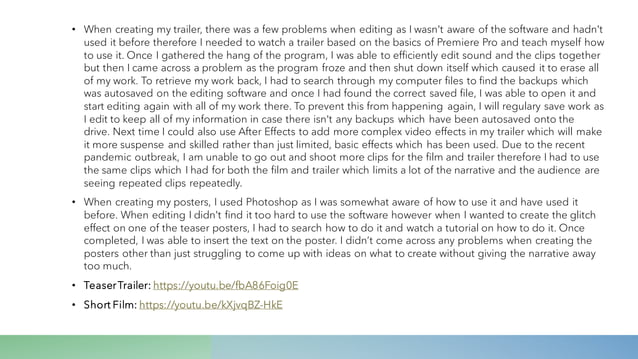 Unit 6: Learning Aim D Resub | PPT