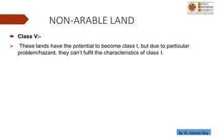 Unit 6 land capability classification sol220 8 april | PPTX
