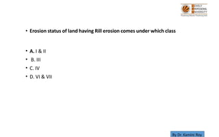 Unit 6 land capability classification sol220 8 april | PPTX
