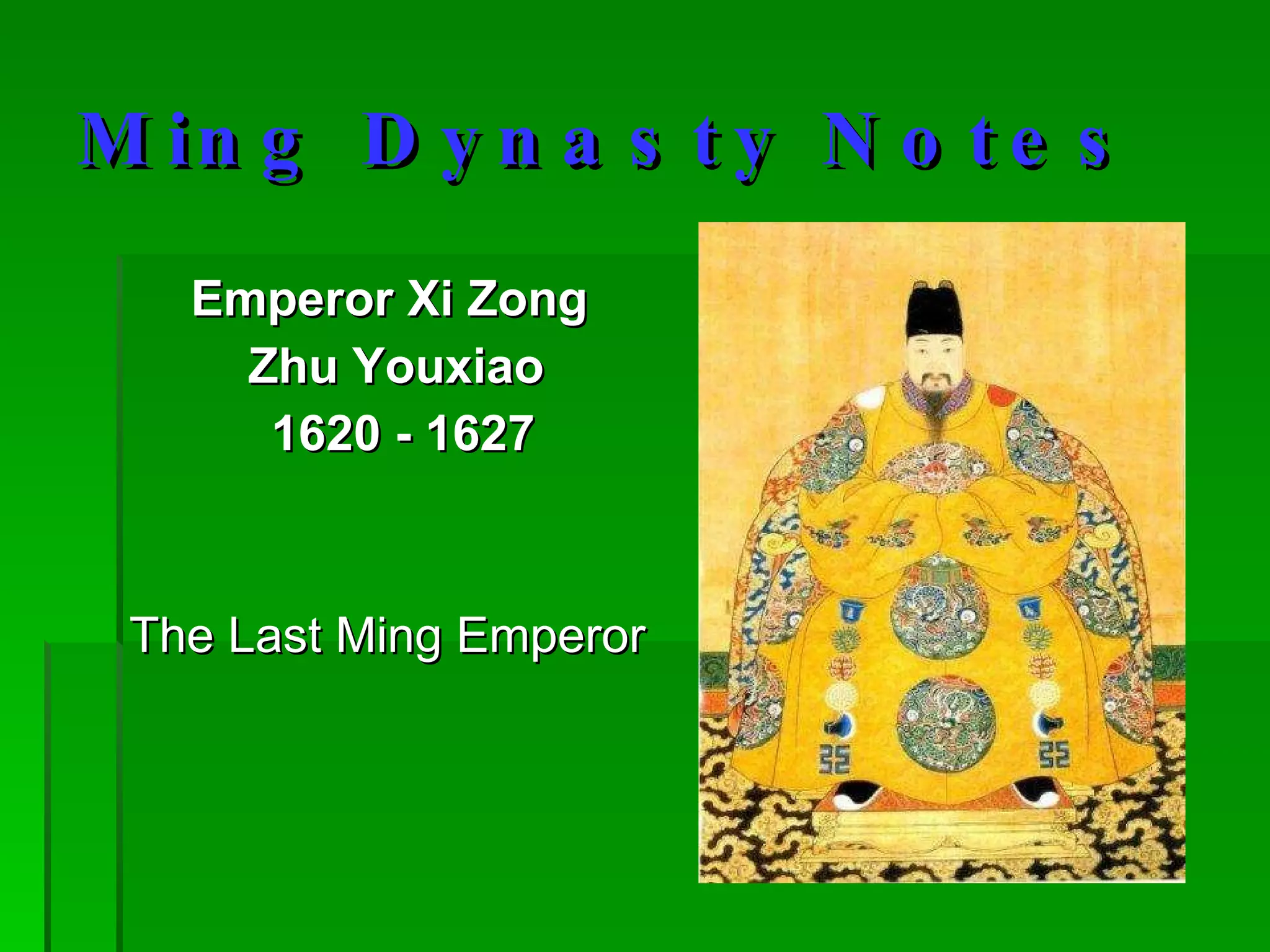 Unit 6 lesson 2 ming dynasty power point | PPT