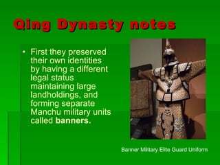 Unit 6 lesson 3 manchu dynasty power point | PPT