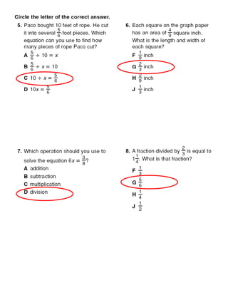 Unit 6 lesson 4 solving equations | DOCX
