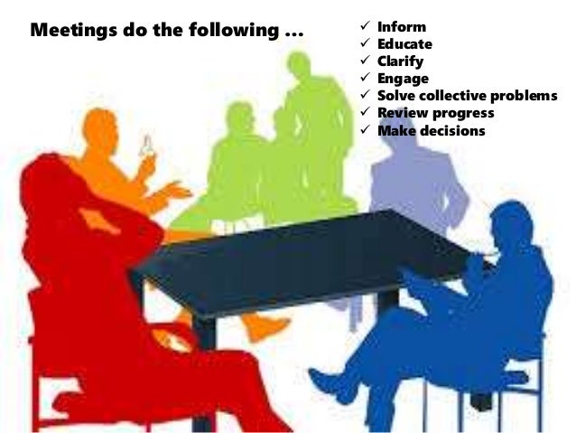 Facilitating Effective Meetings