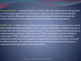 Methods of payment | PPTX