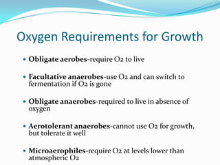 Unit 6 microbial growth pp | PPTX