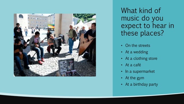 Unit 6 music and musicians passages 2 | PPTX