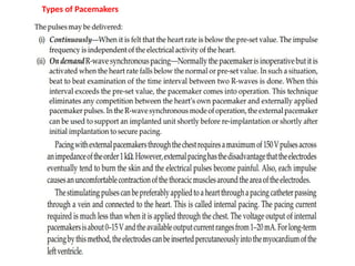 Unit 6 pacemaker PPT ALL PACE MAKER INTRODUCTION IN THE PPT | PPTX