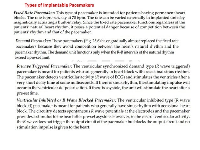 Unit 6 Pacemaker Ppt All Introduction Are Present Here Ppt