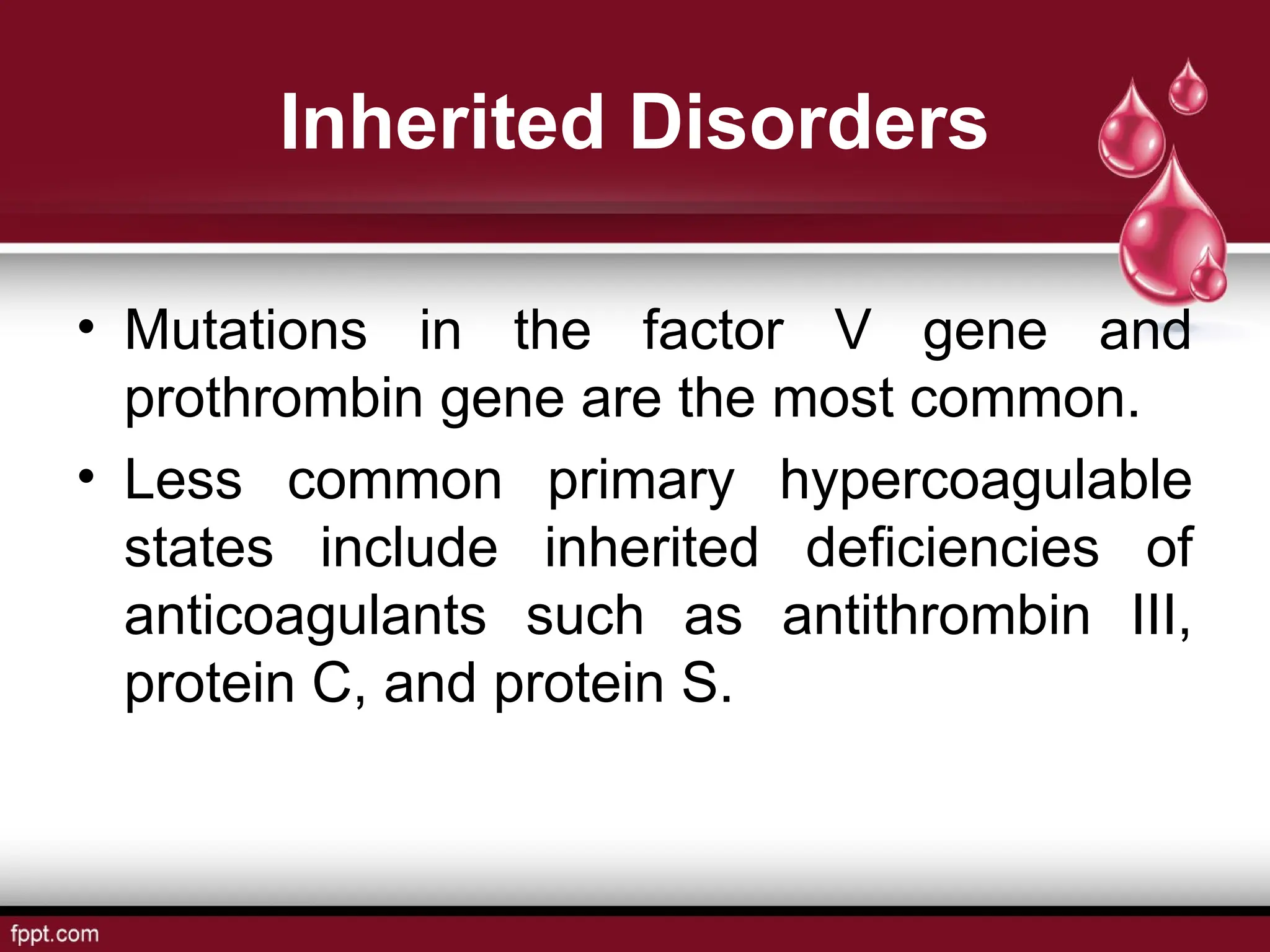 Unit 6 Part 1 Disorders of the blood Hemostasis & Anemias (2).ppt