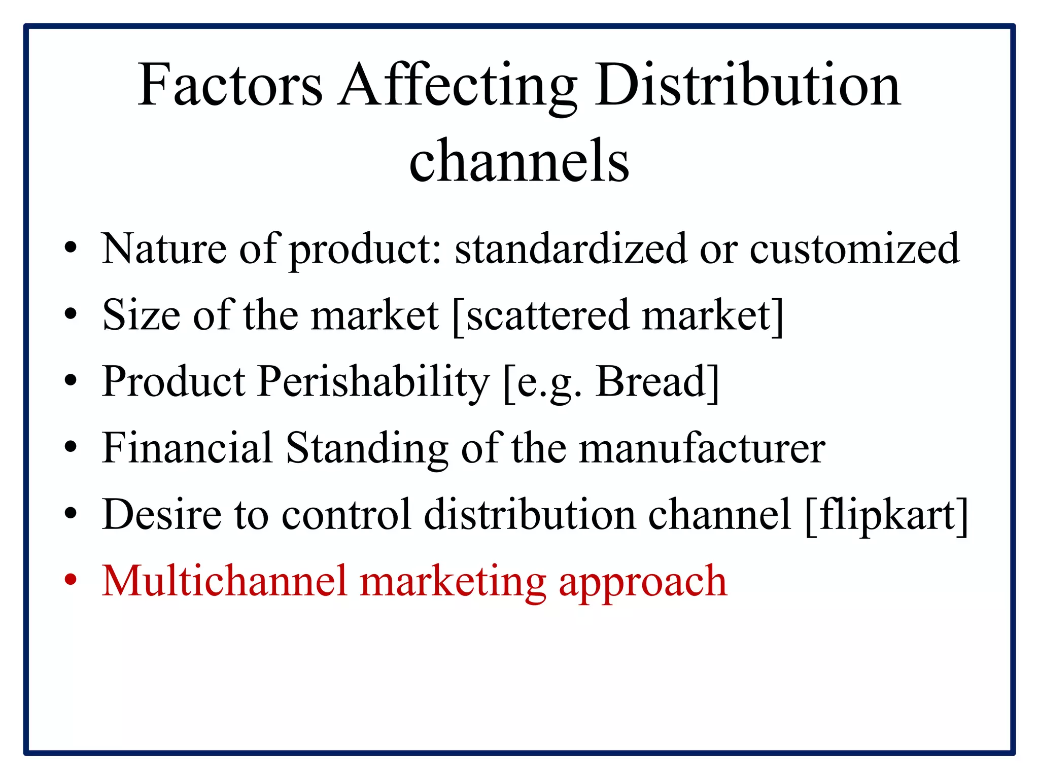 Unit 6 part_2_distribution_channel_management | PPTX