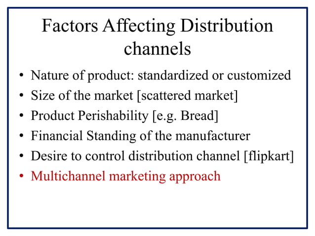Unit 6 part_2_distribution_channel_management | PPT