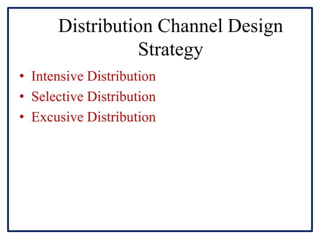 Unit 6 part_2_distribution_channel_management | PPT