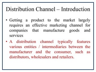 Unit 6 part_2_distribution_channel_management | PPTX